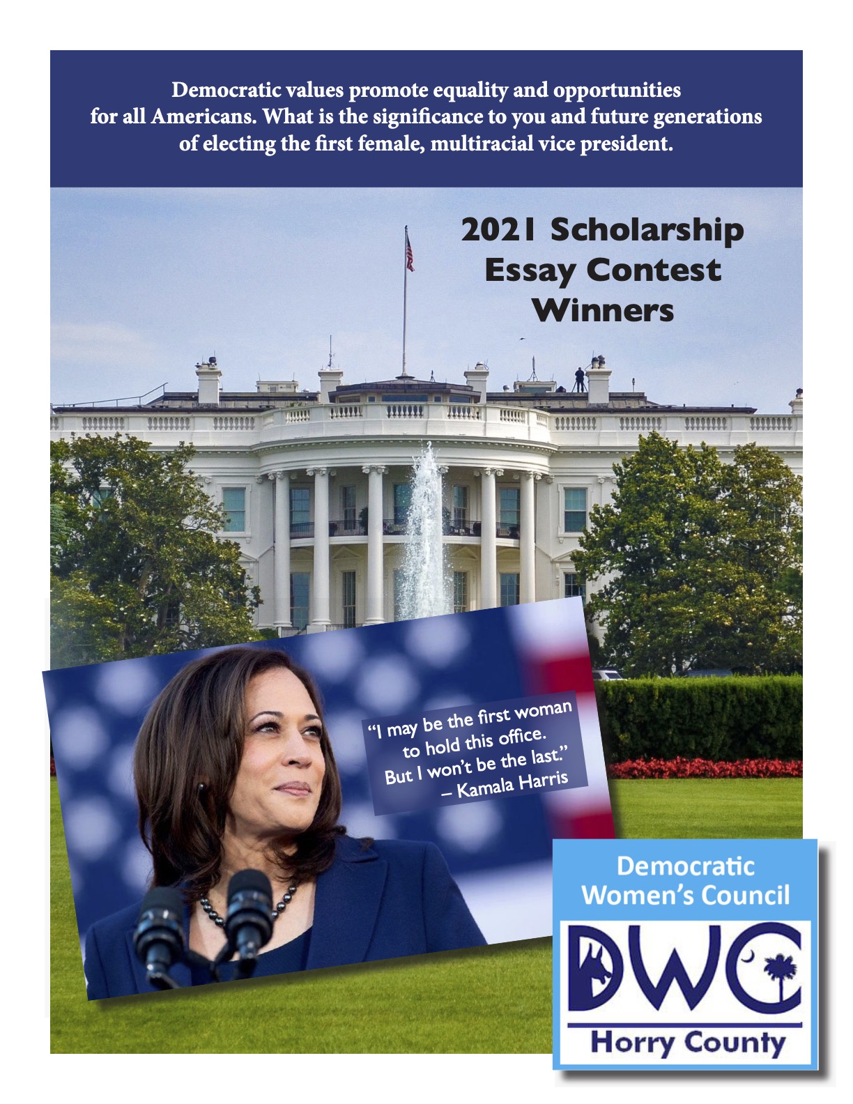 DWCHC 2021 Scholarship Essay Contest Winners - Horry County Democratic ...